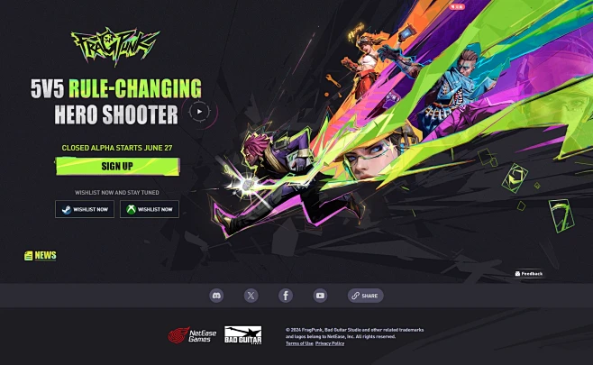 FragPunk - 5v5 Rule-Changing Hero Shooter - Sign Up for Closed Alpha ...