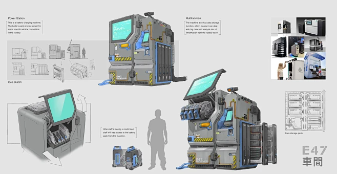 E47 Prop - Power Station, Harry Pon : E47 Prop - Power Station by Harry Pon on ArtStation.-花瓣网