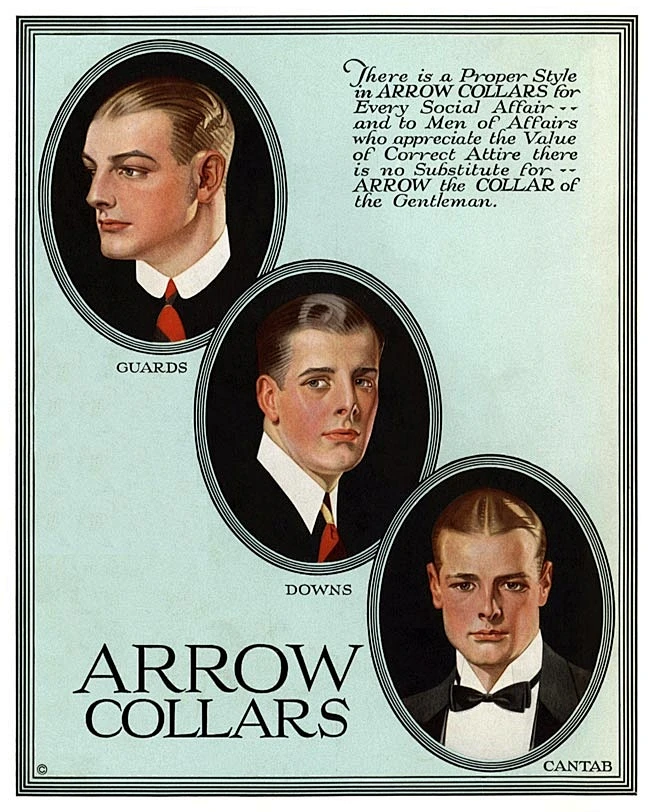 Arrow Collars -1926图片_【大师级】-J. C. LEYENDECKER图片素材-花瓣网