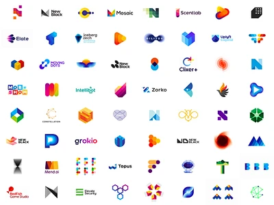 My 2018 - 2019 logo design portfolio-花瓣网