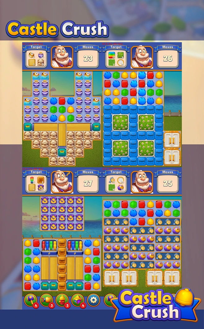 Castle Crush-花瓣网