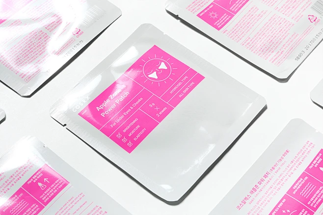 COSRX Patch Packaging : COSRX Apple Zone Power Patch Packaging Design-花瓣网