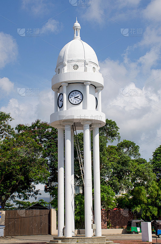 斯里兰卡科伦坡的城市景观