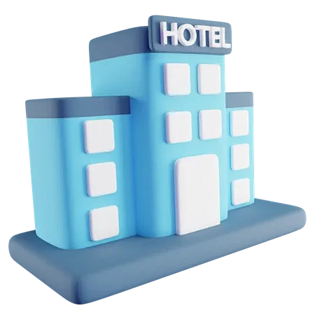 Hotel 3D Icon