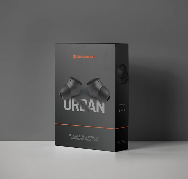 packaging design creative package crossbeats wireless earphones ...