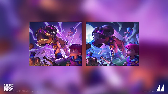 Clash Royale | Battle Ram Evolution Key Art-花瓣网