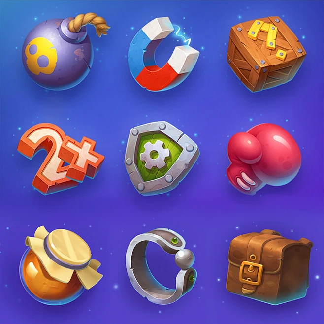 Game icon-花瓣网