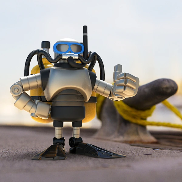 March of Robots : Original character designs created on a daily basis ...