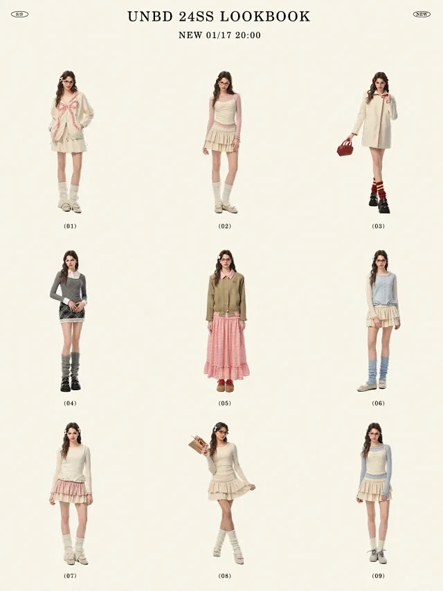 UNBD 24SS 1 LOOK BOOK ️ - 小红书-花瓣网