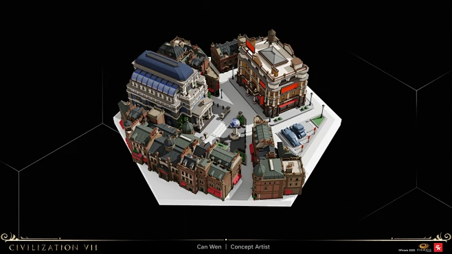 Civilization VII: City Set Concepts-花瓣网