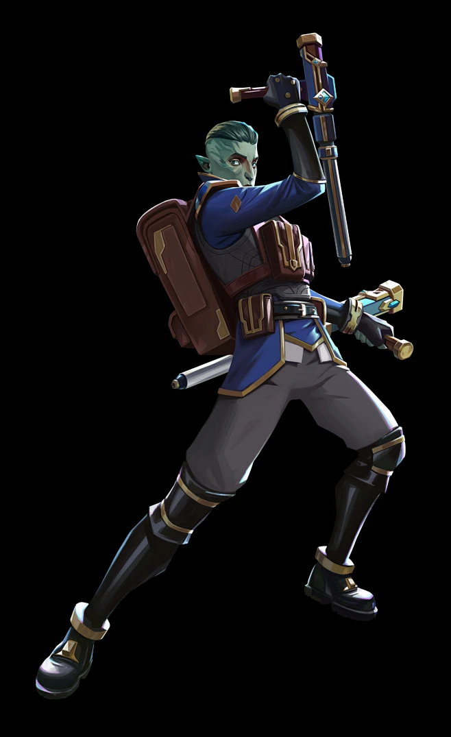 TFT: Into the Arcane - Character Art图片_Wild Blue Studios图片素材-花瓣网