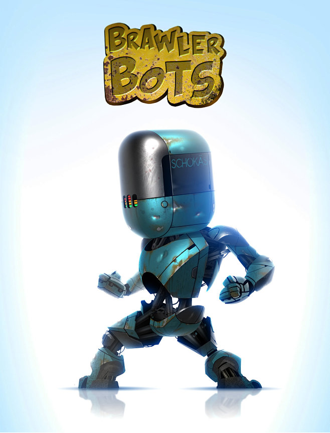 Brawler Bots, Matt Tkocz : Brawler Bots by Matt Tkocz on ArtStation.