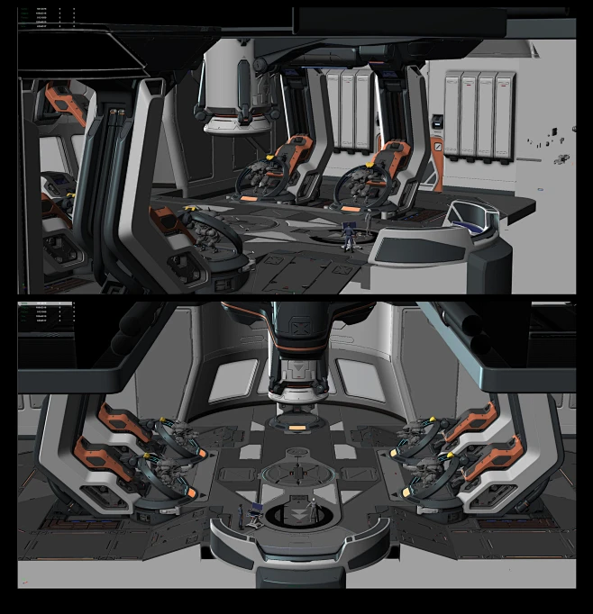 DVA cinematic, Sengjoon Song : Dva cinematic interior I model ...