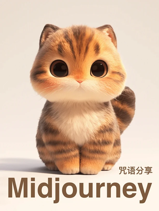 Midjourney Q版卡通猫咪 咒语分享 - 小红书-花瓣网