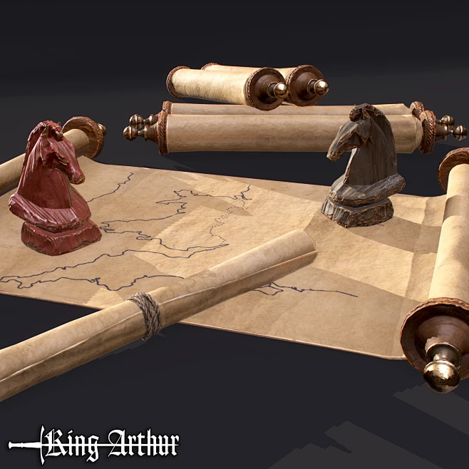 The Legend of King Arthur Props, Frank van Halteren : Various props I ...