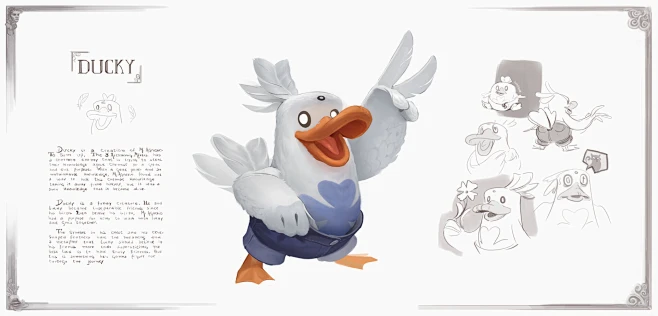 Lucky and Ducky-花瓣网