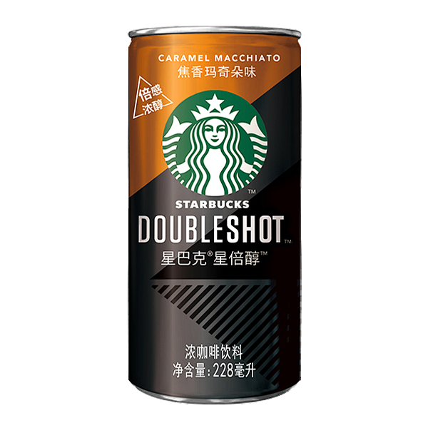 星巴克星倍醇焦香玛奇朵味228ml