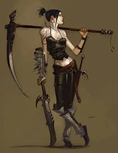 Scythe by Crazymic on DeviantArt-花瓣网