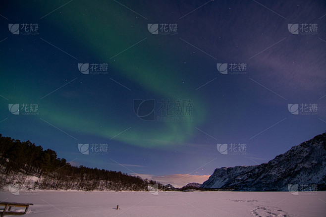 北极光，马蒂斯瓦内特，阿尔塔，挪威