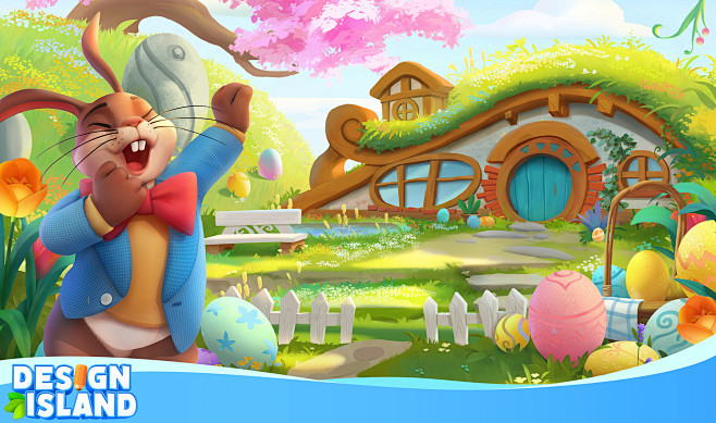 Game：DESIGN ISLAND-花瓣网
