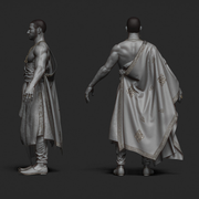 Fantasy characters WIP, Adam Lee