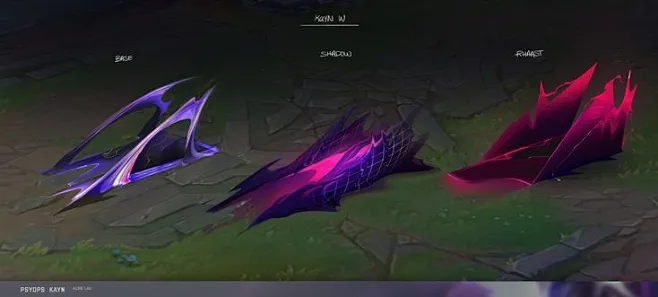 Psyops Kayn Concept Art, Alsie Lau-花瓣网