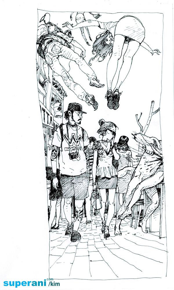 金政基素描作品集人物速写来自cgbook.cn (72)