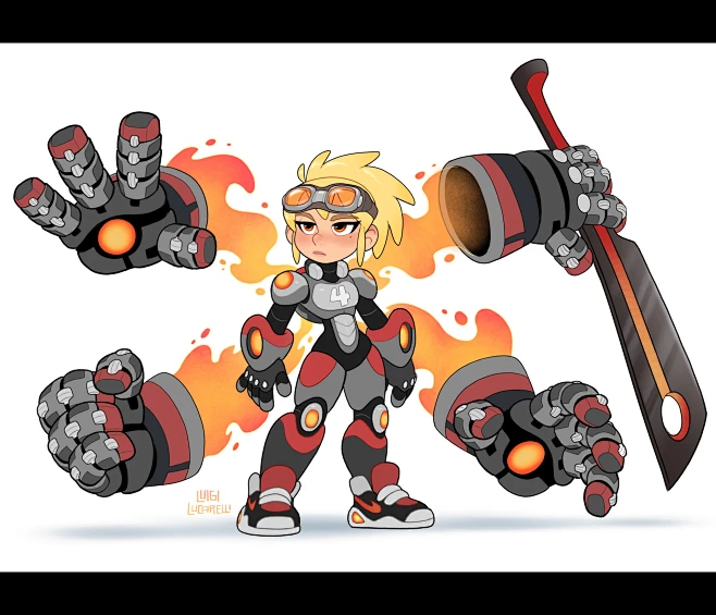 Character Line Ups!, Luigi Lucarelli : Here are 8 pages of all my ...