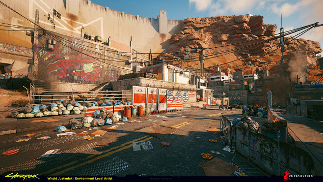 Rancho Coronado Favela - Cyberpunk 2077, Witold Justyniak : I worked as ...