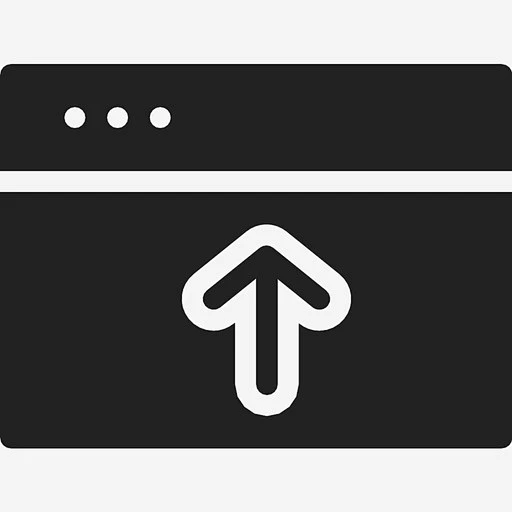 上载窗口标志站点 https://88ICON.com 上载窗口 标志 站点 实心图标 ui 向上箭头 用户界面 网页 windows-solid-花瓣网