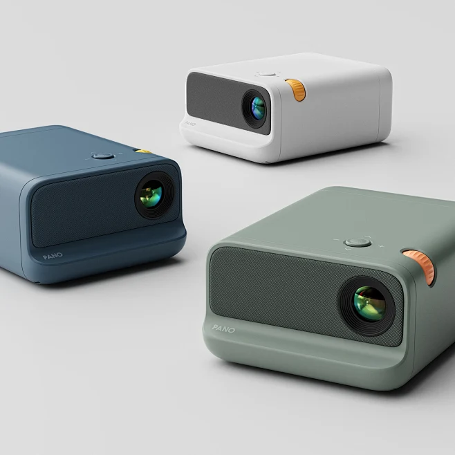 3D appliances beam projector industrial design minimal product product ...