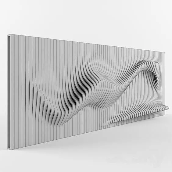 Parametric Wall-花瓣网