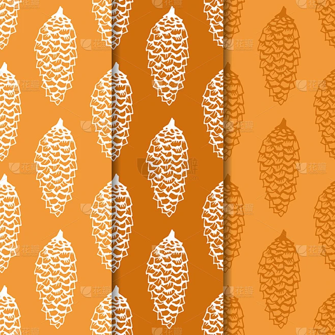 Christmas seamless pattern with bumps素材-花瓣网