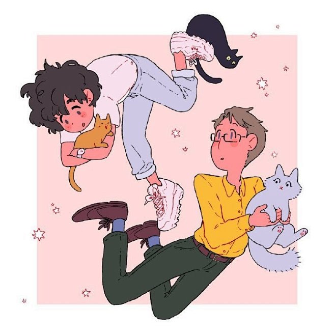 rii abrego：治愈风格插画，温暖的色调和可爱的画风，充满了少女心，细腻且可爱！丰富高饱和度的配色，每一幅画都极度的舒适，似乎每一幅画都有着奇妙的故事。