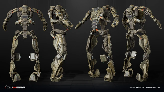 La Quimera | Tactical Exosuit-花瓣网