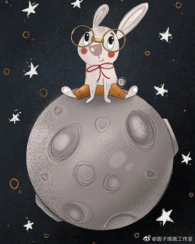 【插画素材分享】 iIllustration by Nelli Suneli 圆子插画超话 -花瓣网