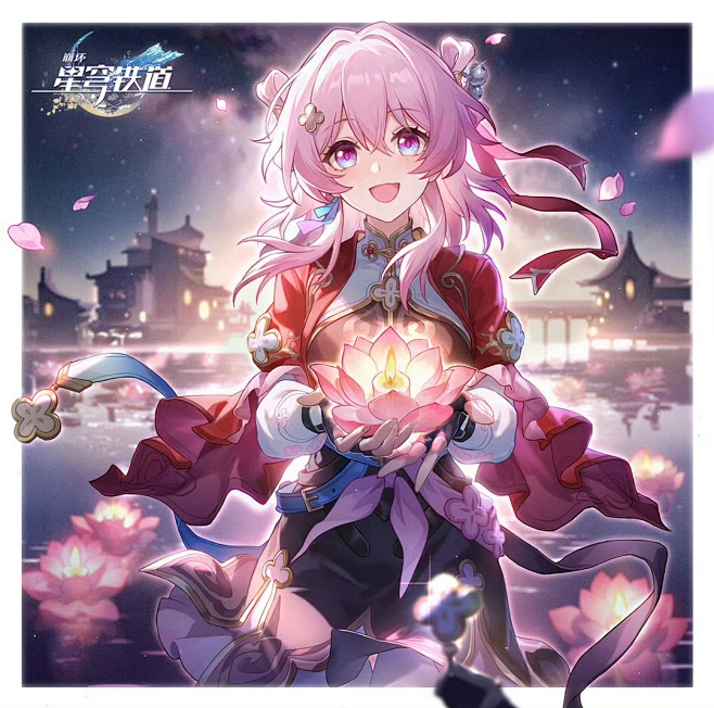 三月七-贺图-花瓣网