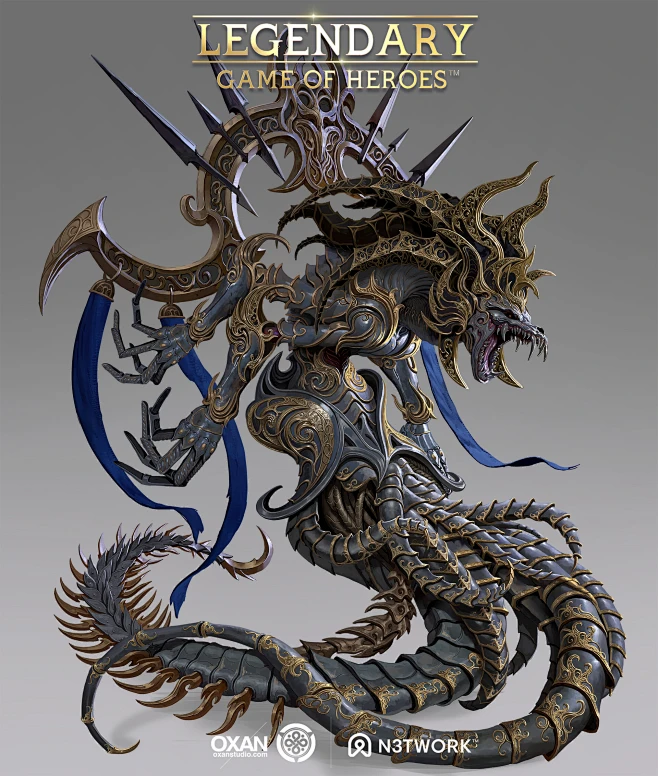 Boss Creature Design, OXAN STUDIO : Boss Creature Design for Legendary ...