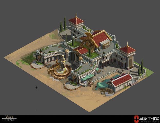 building design for War Eternal, Dawnpu at Art vision studio : 异象工作室的小 ...