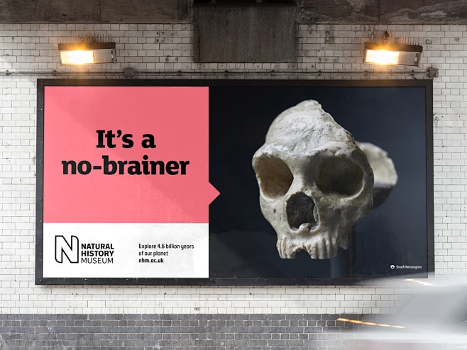 Natural History Museum — New Brand Campaign : SomeOne has created the ...