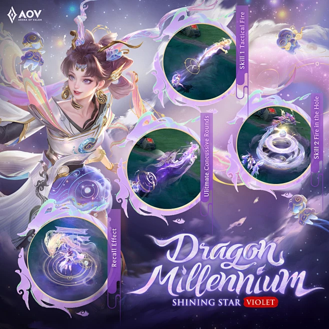 Photo by Garena AOV Indonesia on February 13, 2024. May be an anime ...