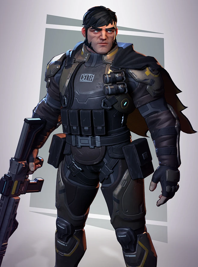 Tactical Soldier-花瓣网