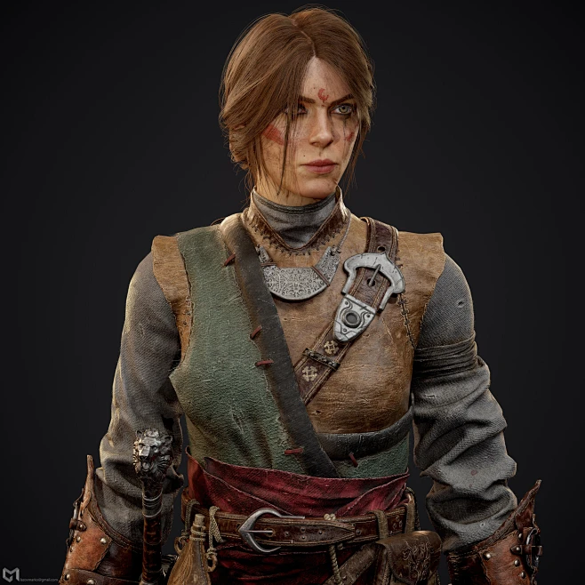 Erna,The Female Warrior (Realtime Character), Marko Lazov : This is a ...