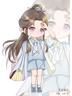 Q版衣服-花瓣网|陪你做生活的设计师 | 萌萌小人|Q版穿搭1