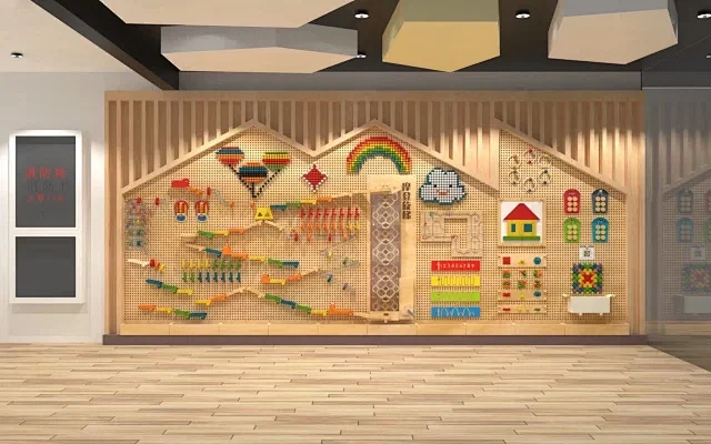 幼儿园积木墙 - 小红书搜索-花瓣网