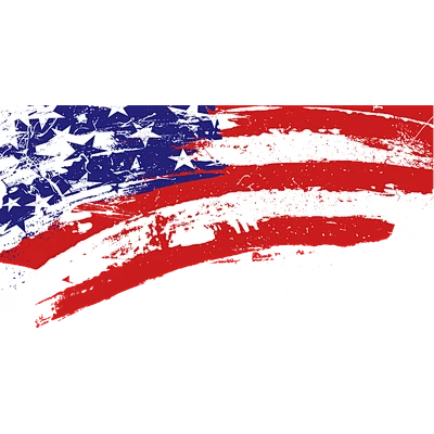 Corner Scratch American Flag-花瓣网