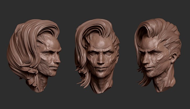 Sculpt October 2018 lunch break time EPISODE，匈牙利3D艺术家 Rudolf Béres 雕塑造型