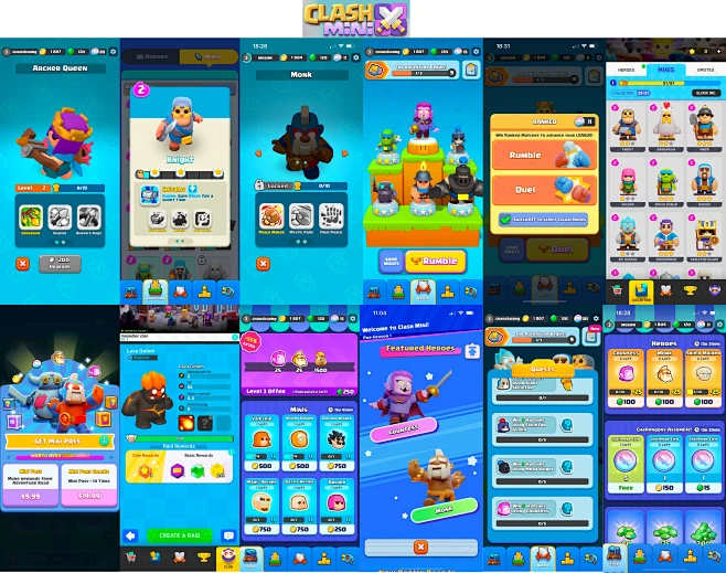 clash mini-花瓣网