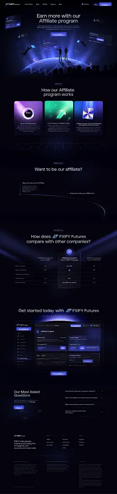 Affiliate Program by Bogdan Falin for QClay on Dribbble-花瓣网