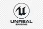 Unreal Engine Logo for Game Development-花瓣网